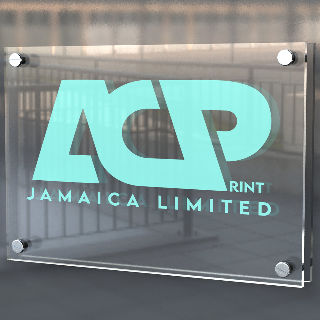 Acrylic Signs – ACP Jamaica Limited