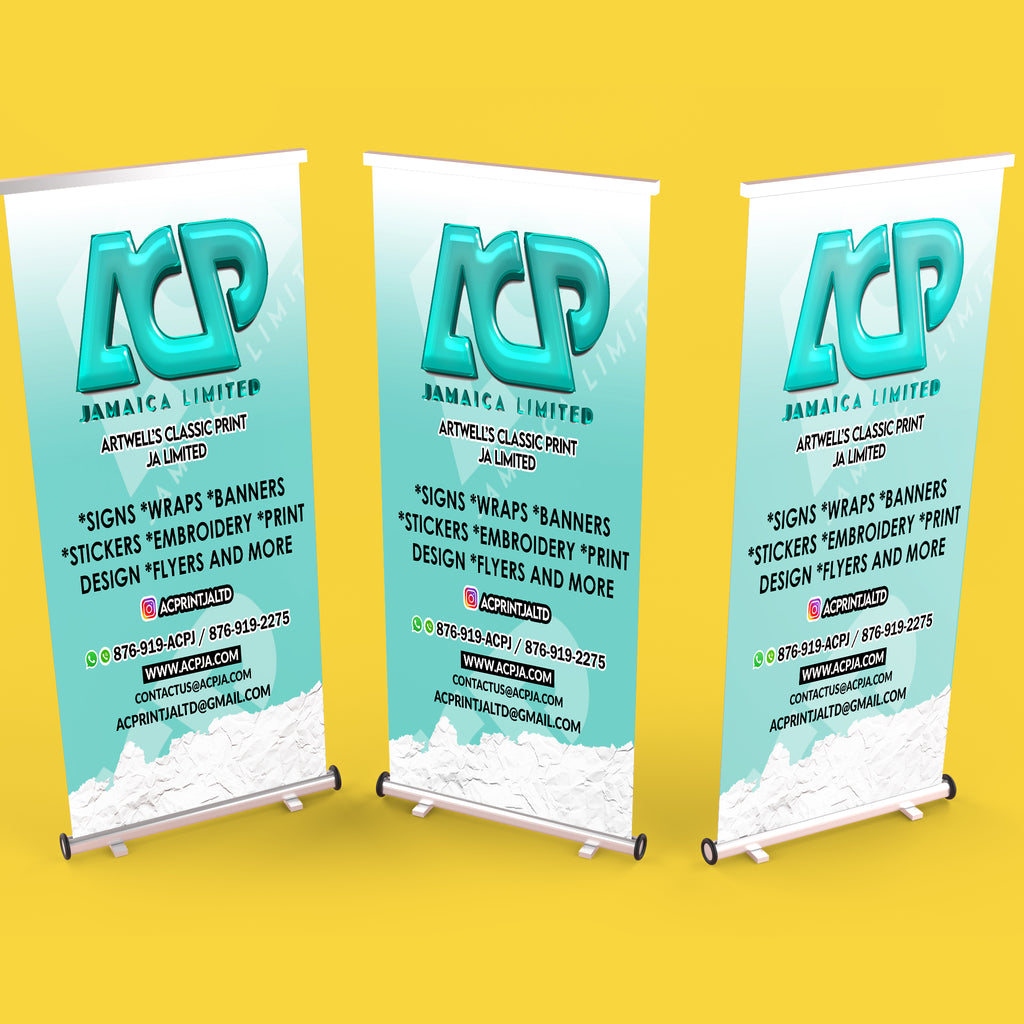 Retractable Banner (Pull Up) – ACP Jamaica Limited